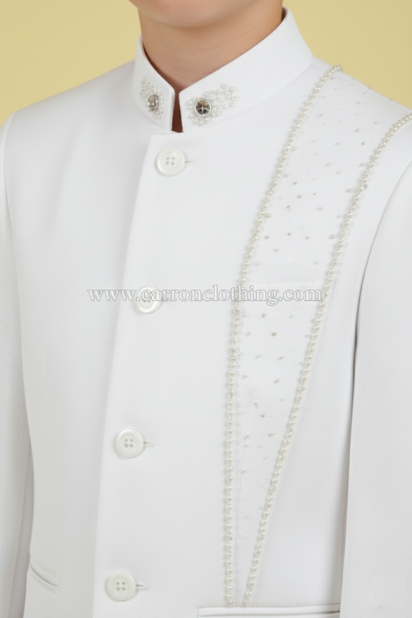 White Colour Jodhpuri Suit(BE-BJOD_1109) – Carron Clothing