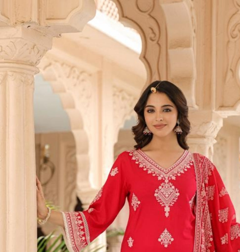 Rani Colour Straight Cut Suit(LE-WPNS_003) – Carron Clothing