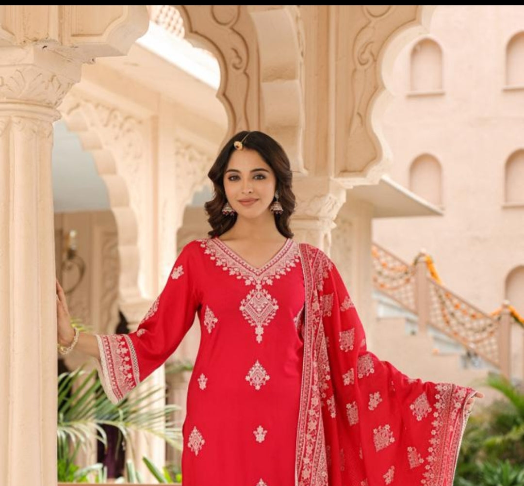 Rani Colour Straight Cut Suit(LE-WPNS_003) – Carron Clothing